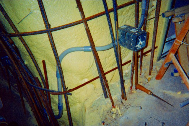 Image: Installing an Electrical System in a Monolithic Dome