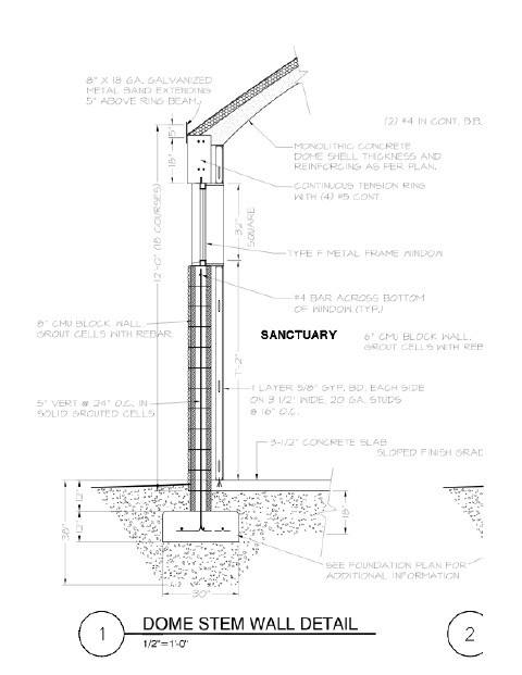 Rain Gutters and the Monolithic Dome