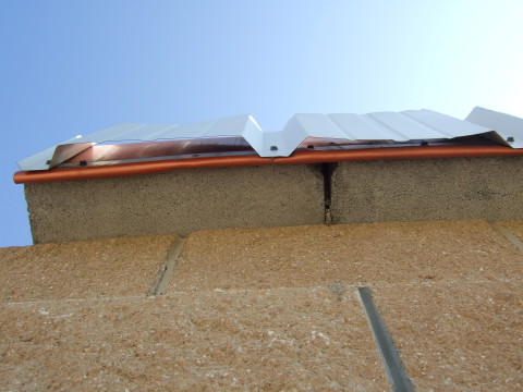 Rain Gutters and the Monolithic Dome