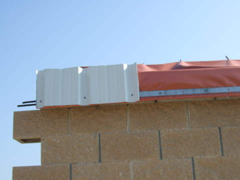 Rain Gutters and the Monolithic Dome